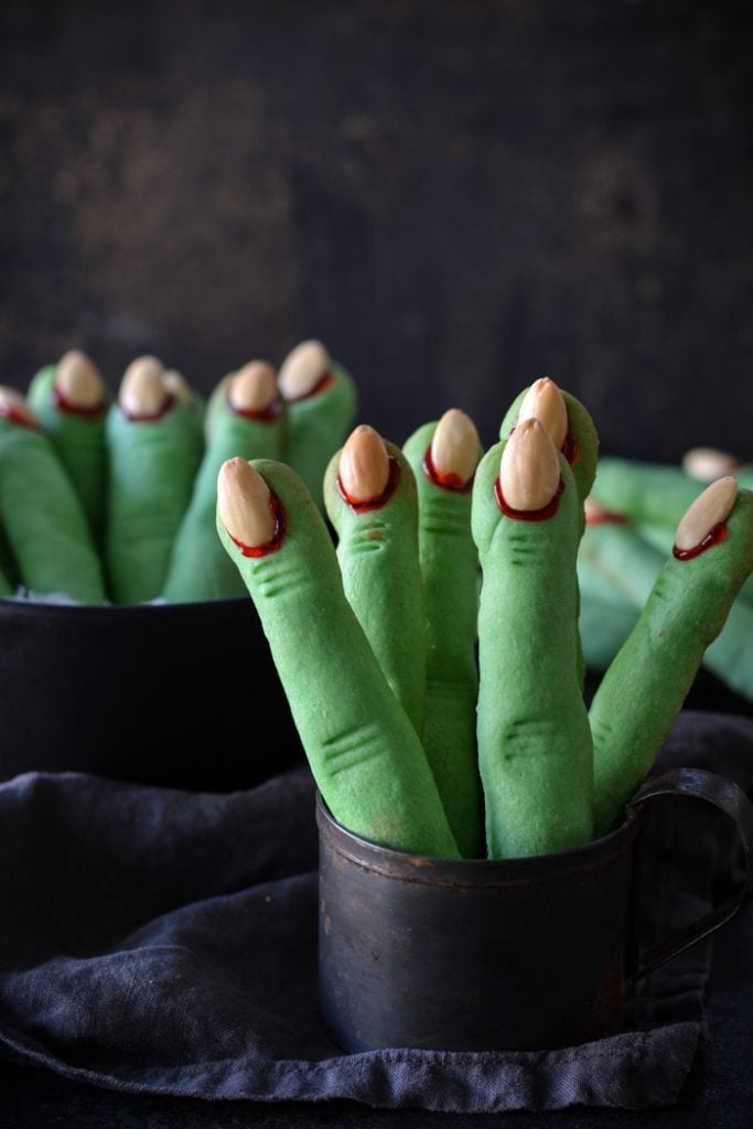 Creepy Witch Finger Cookies - Simply So Good