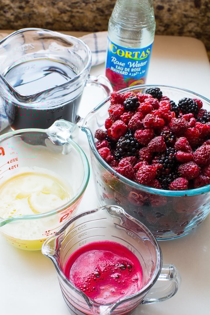 Beet Raspberry Rose Sorbet - Simply So Good